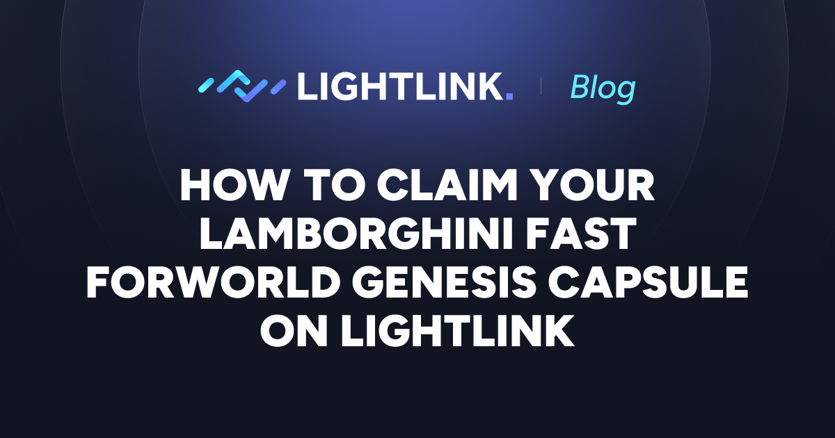 How to Claim Your Lamborghini Fast ForWorld Genesis Capsule on ...