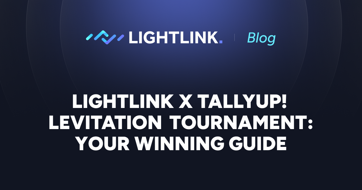 LightLink x TallyUP! Levitation Tournament: Your Winning Guide | Blog | LightLink — Discover ...